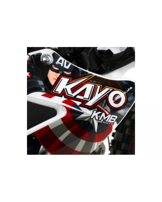 La Mini motocoss Kayo Captain America à petit prix