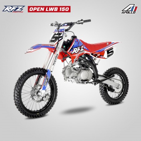 Dirt Bike Apollo RFZ LWB Open 150cc - Avec de grandes roues